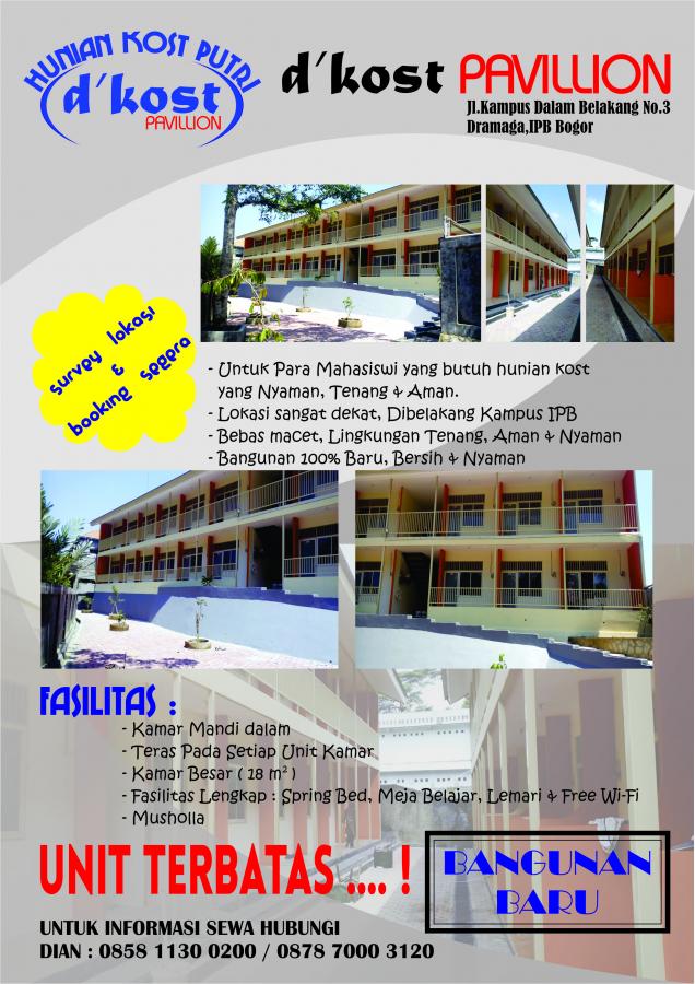 Contoh Brosur Rumah Kost