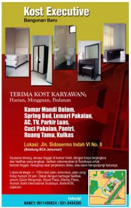 Contoh Brosur Rumah Kost